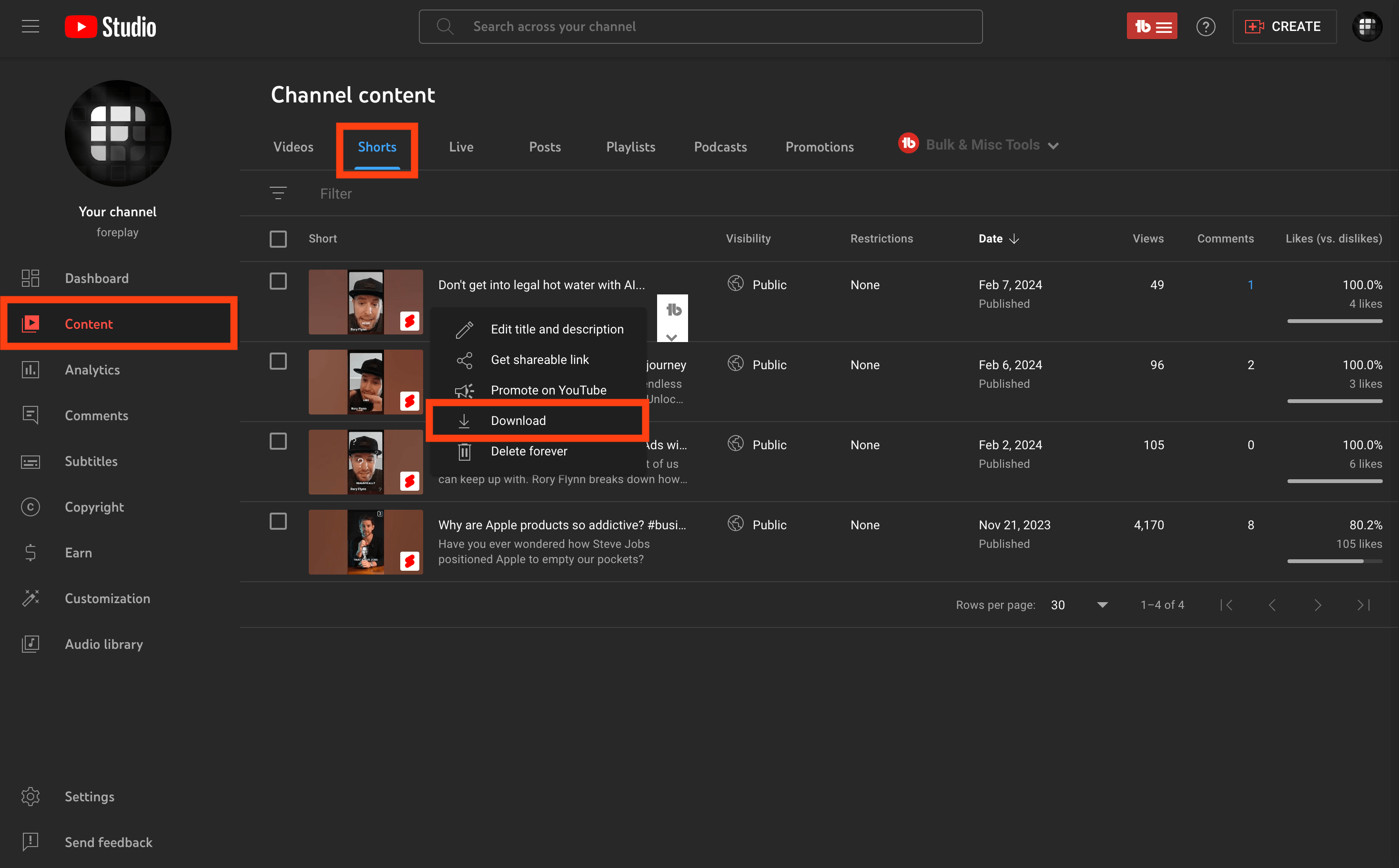 Download YouTube Shorts - Complete Guide to Save YouTube Reels in 2024